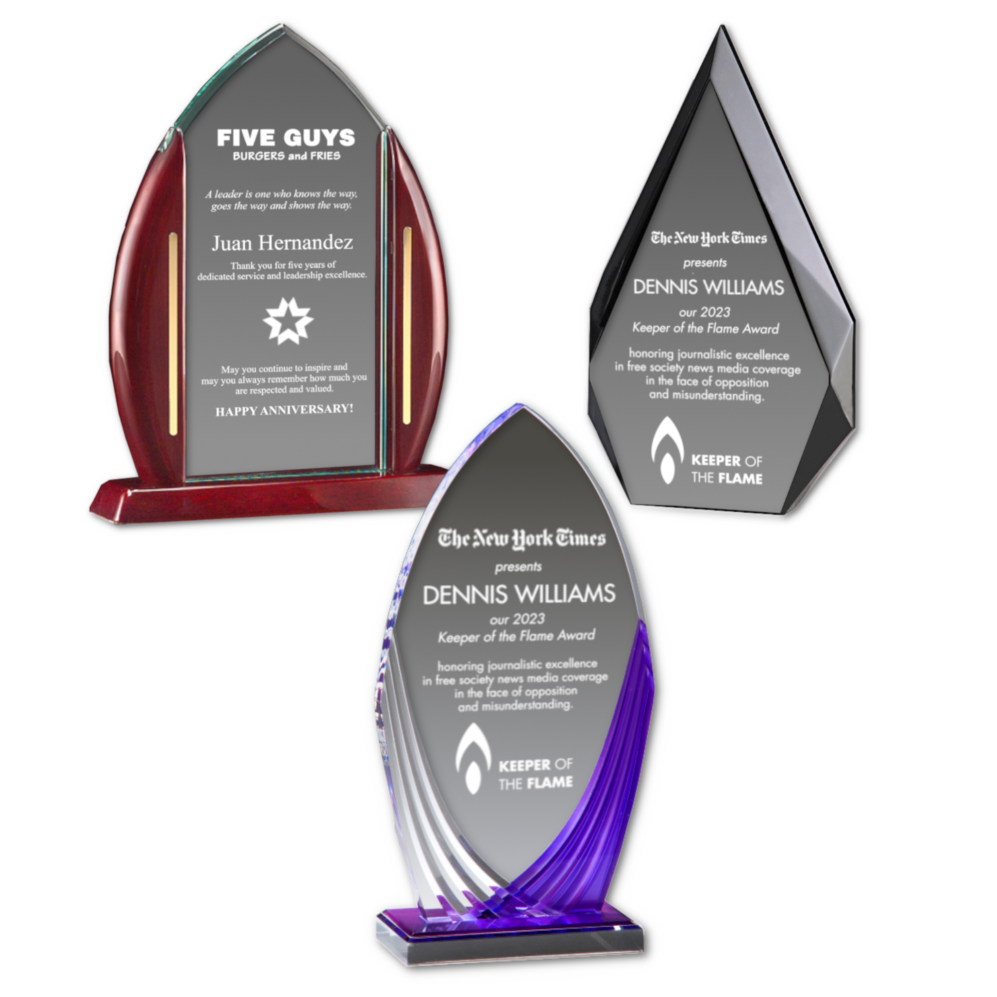 BOLD/Acrylic Awards – ArchetypeUSA